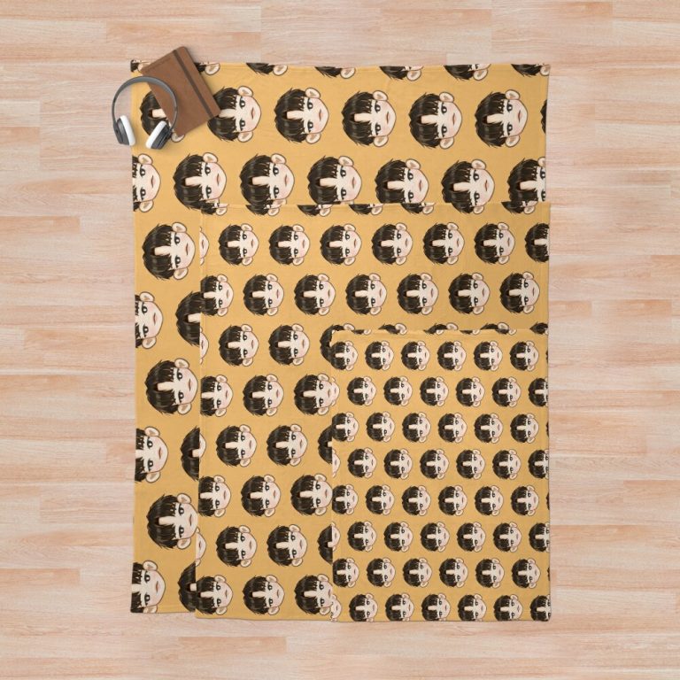Chibi Yeonjun Tomorrow X Together Fanart Throw Blanket | Tomorrow X ...