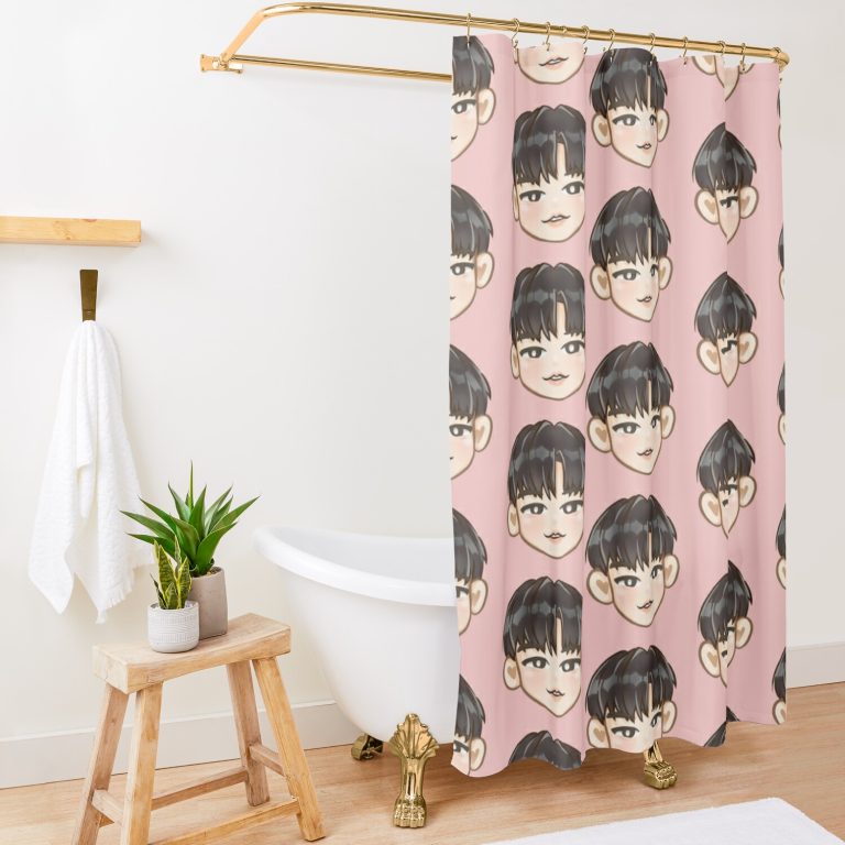 Chibi Soobin- Tomorrow X Together Fanart Shower Curtain | Tomorrow X ...