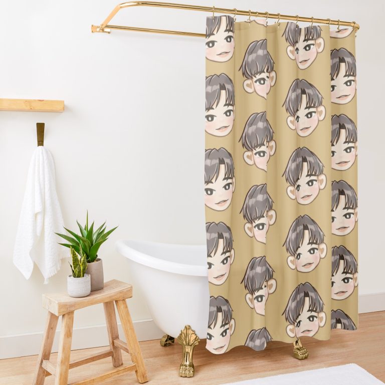 Chibi Taehyun Tomorrow X Together Fanart Shower Curtain | Tomorrow X ...